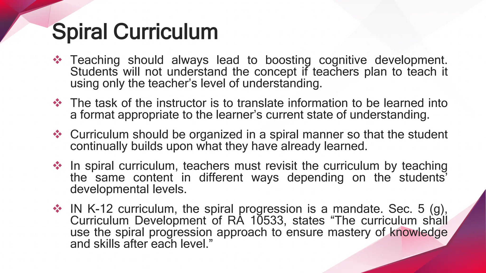 Burners Constructivist Theory | PPTX