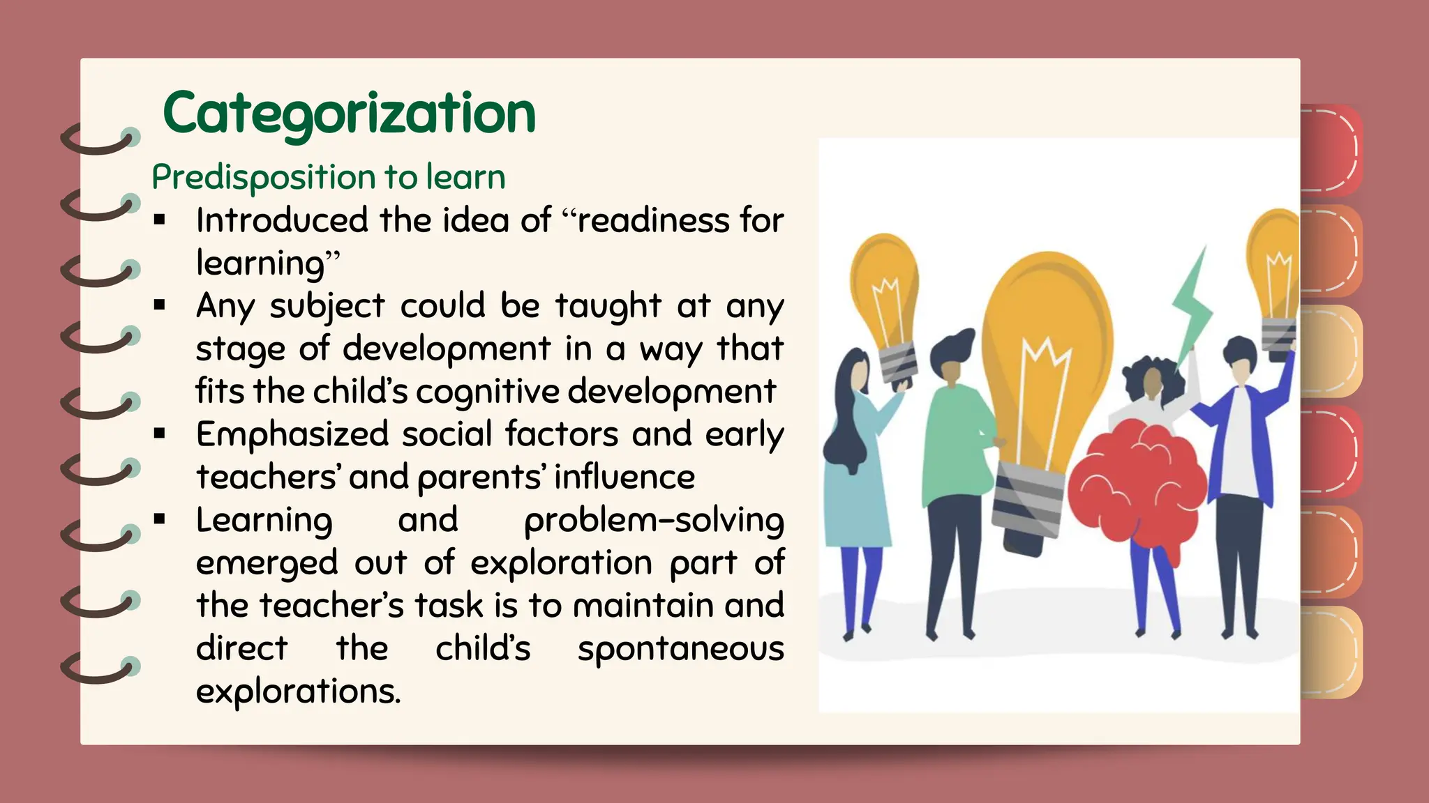 Bruner's Constructivist Theory, Gestalt Theory and Ausubel's ...