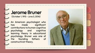 Bruner's Constructivist Theory, Gestalt Theory and Ausubel's ...