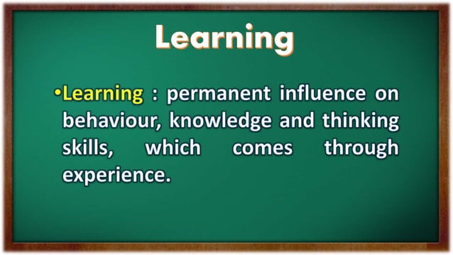 Insight Learning | PPT
