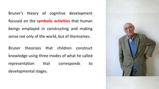Bruner's modes of cognitive development | PPTX