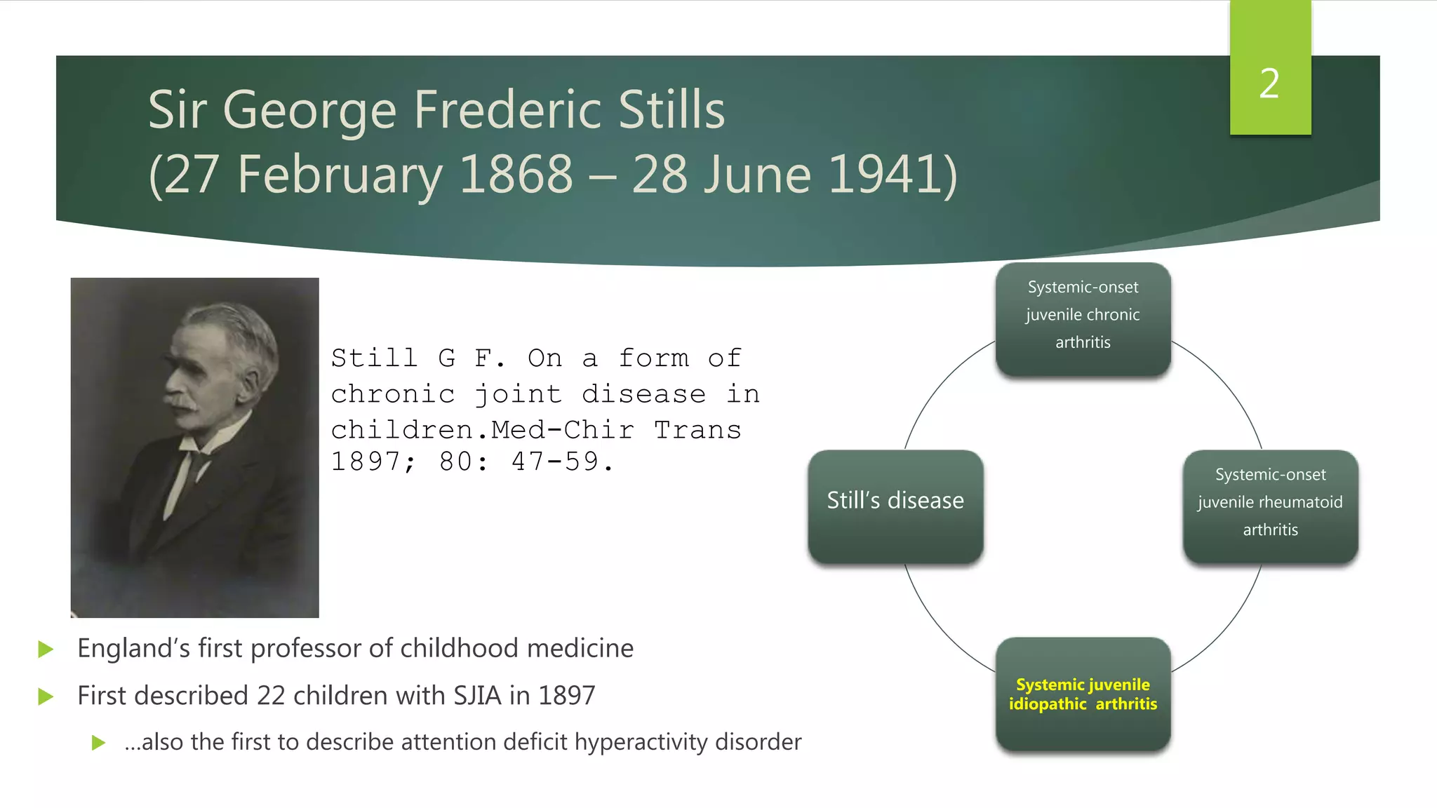 What is SJIA - How is it different than other diseases - Dr. Hermine ...