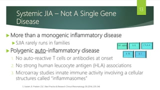 What is SJIA - How is it different than other diseases - Dr. Hermine ...