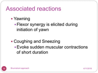 Brunnstrom approach | PPTX