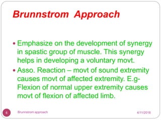 Brunnstrom approach | PPT