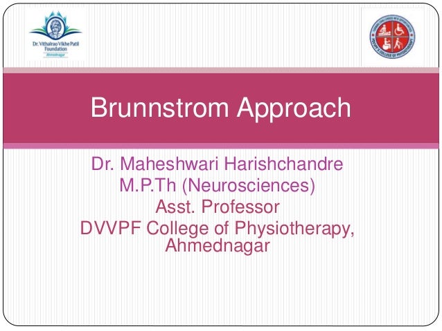 Brunnstrom approach