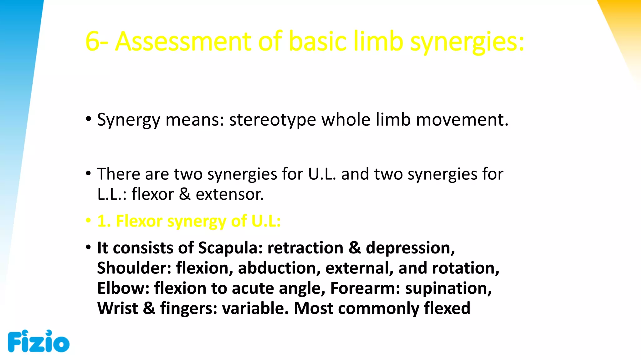 Brunnstrom approach | PPTX