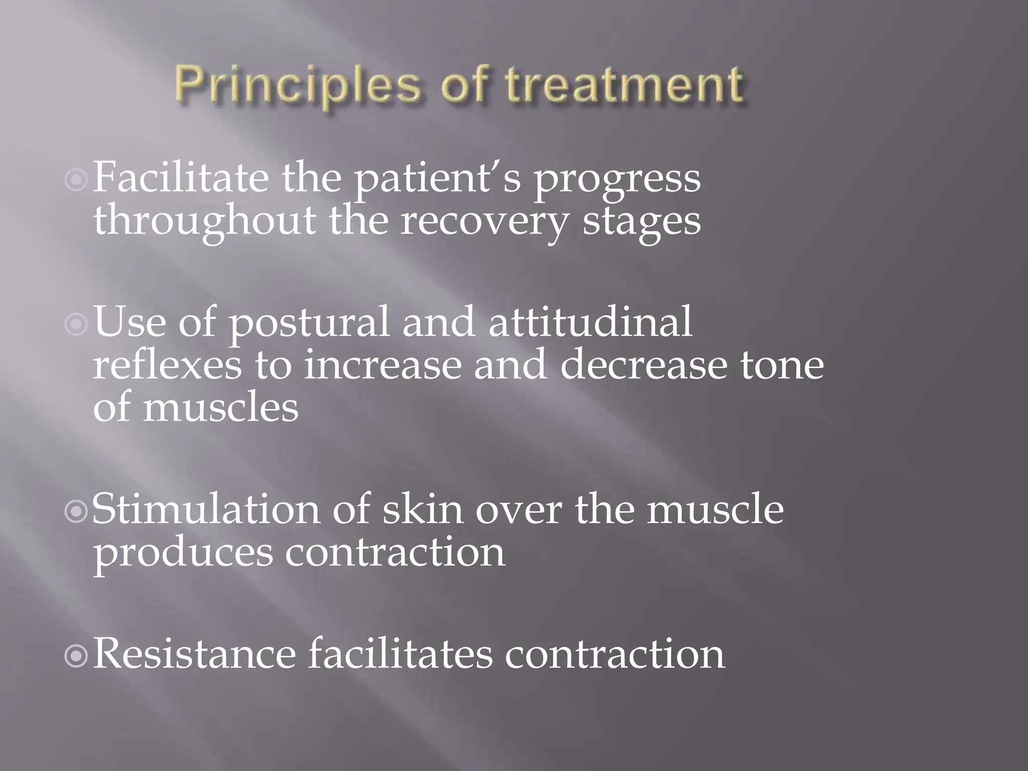 Brunnstrom Approach…..................pptx | Death, Injury, or Military ...