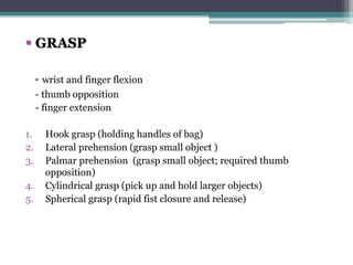 Brunnstrom's hand recovery stages | PPTX