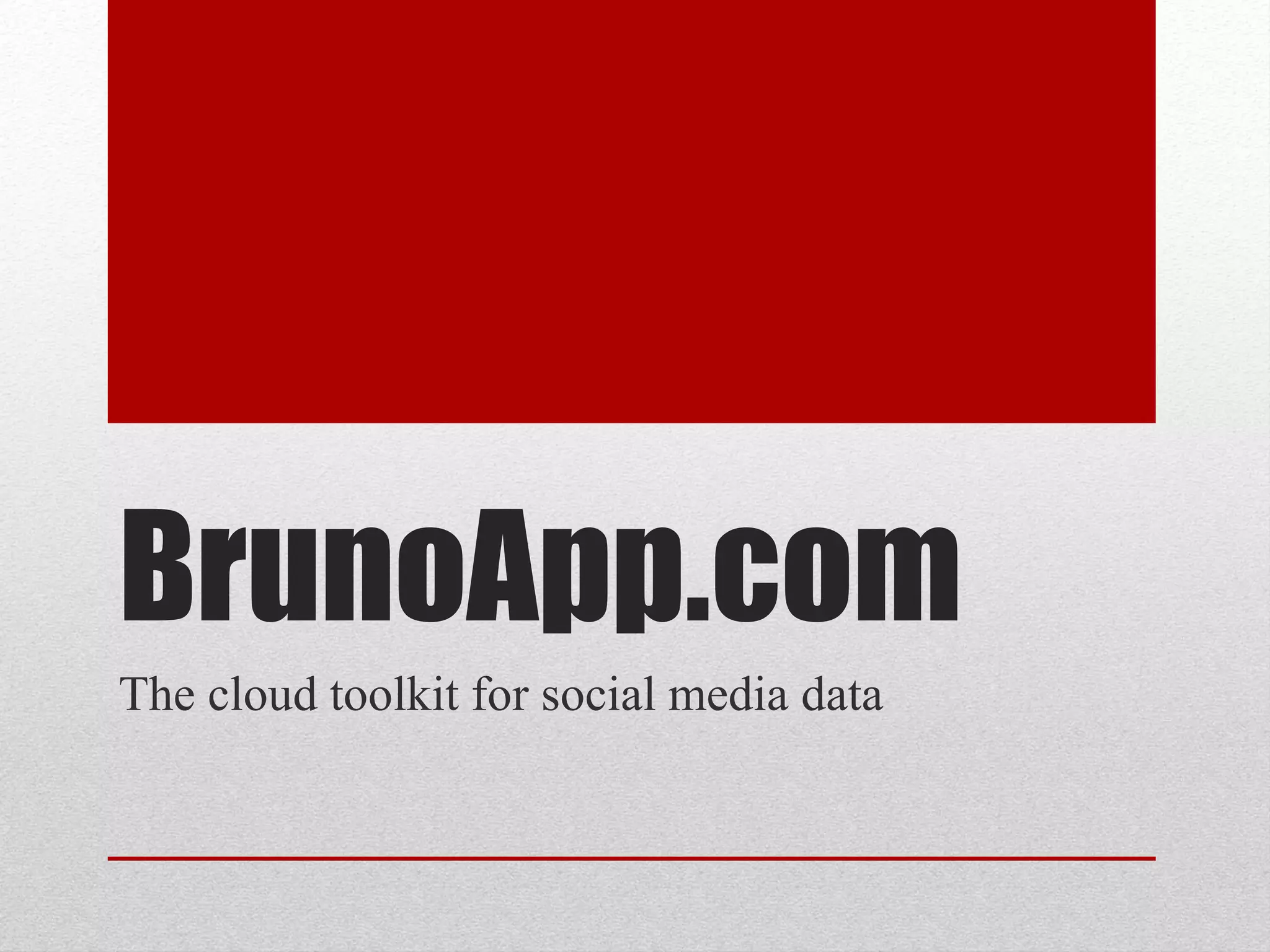 Bruno app light-presentation | PDF