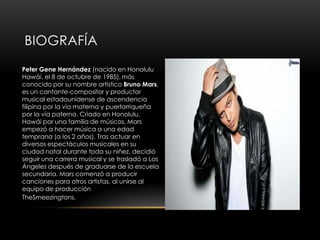 Bruno mars | PPTX