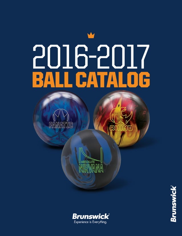 Bowlingové koule firmy Brunswick katalog pro rok 2016/2017 | PDF