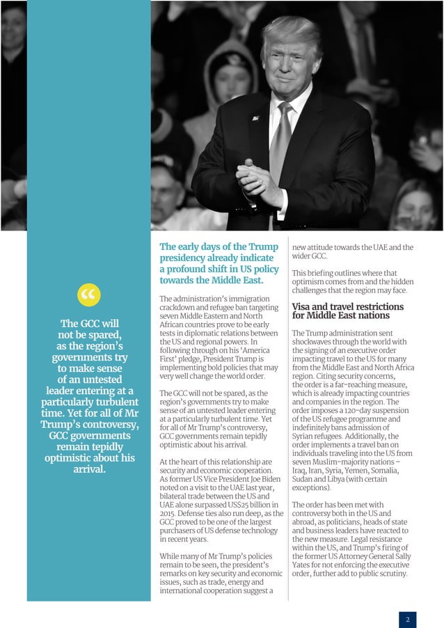 How will President Trump impact the GCC? | PDF