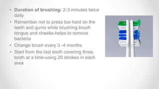 Brushing | PPTX