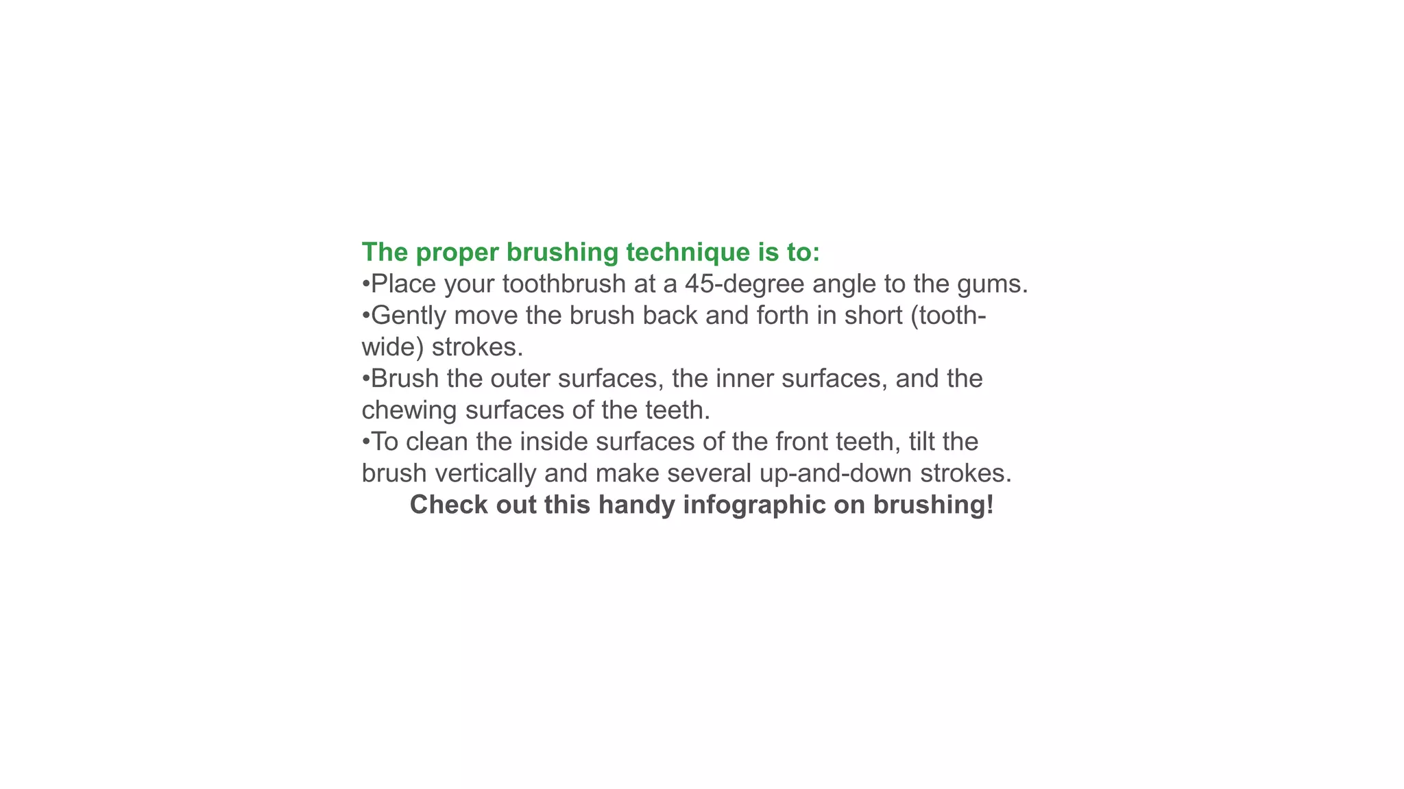 Brushing our teeth | PPTX