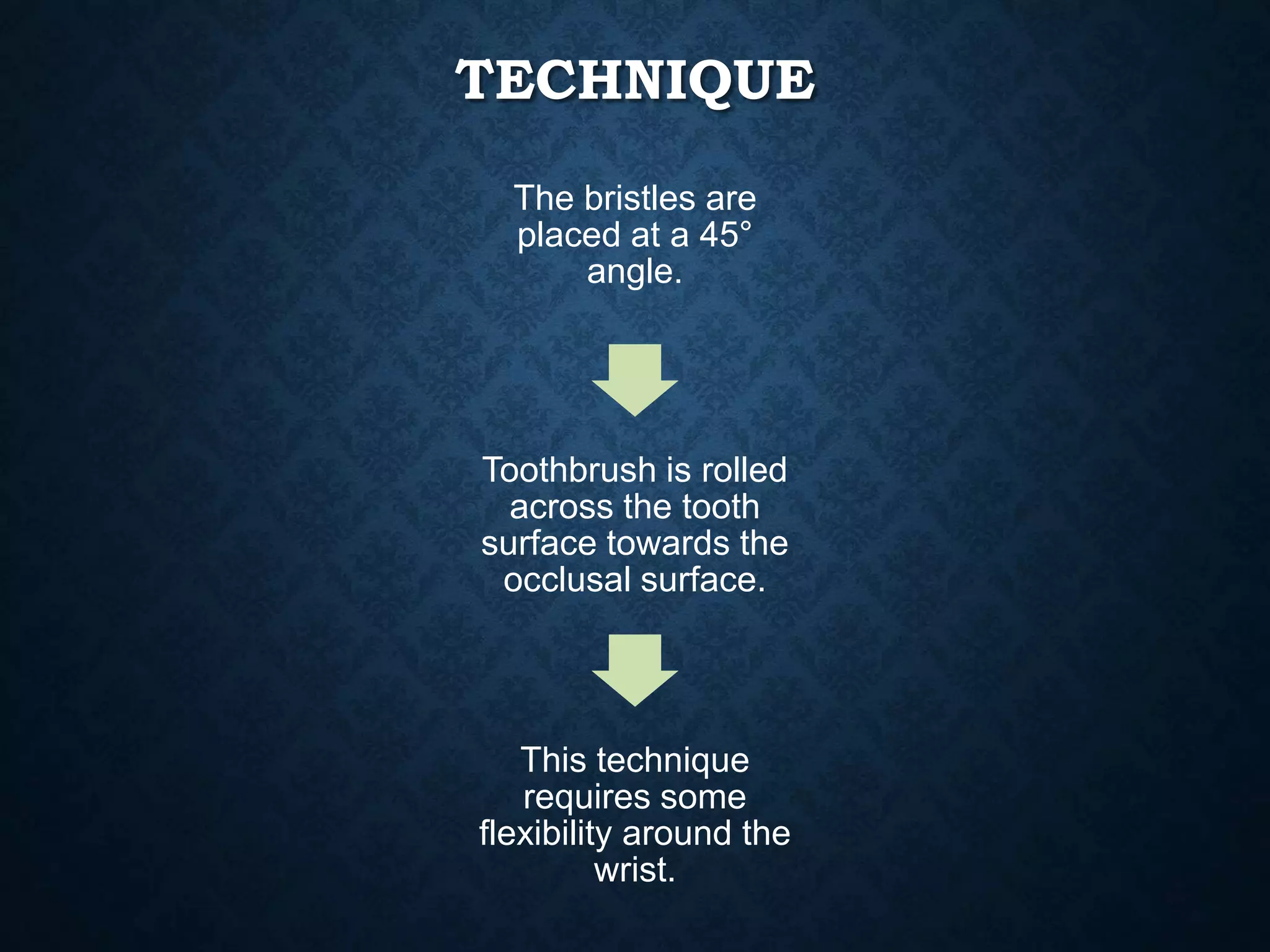 Brushing techniques | PPTX