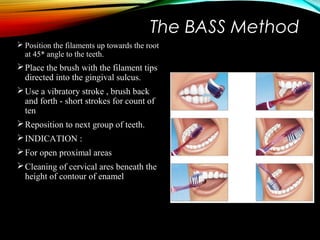 Brushing technique | PPT