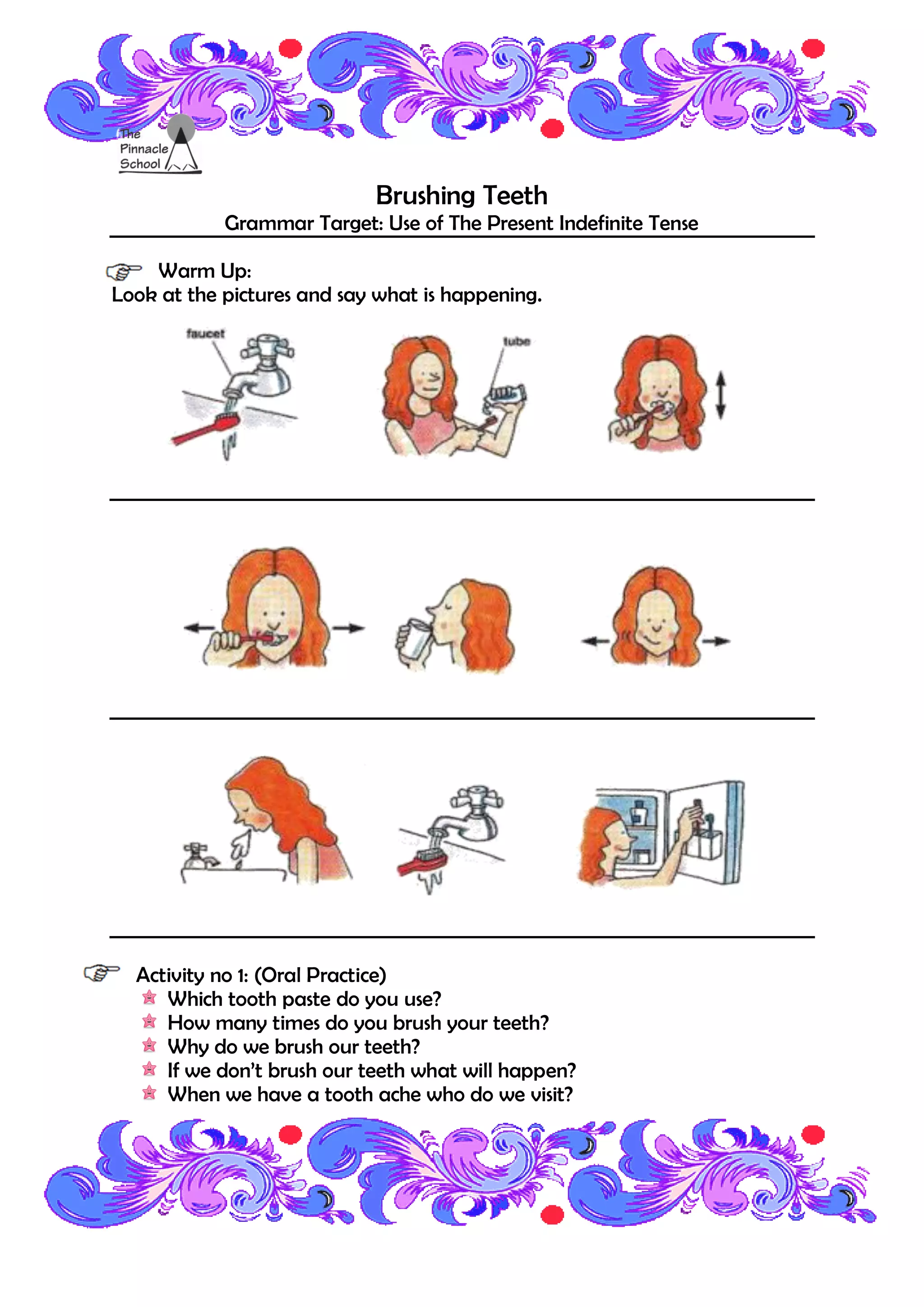 Brushing teeth | PDF