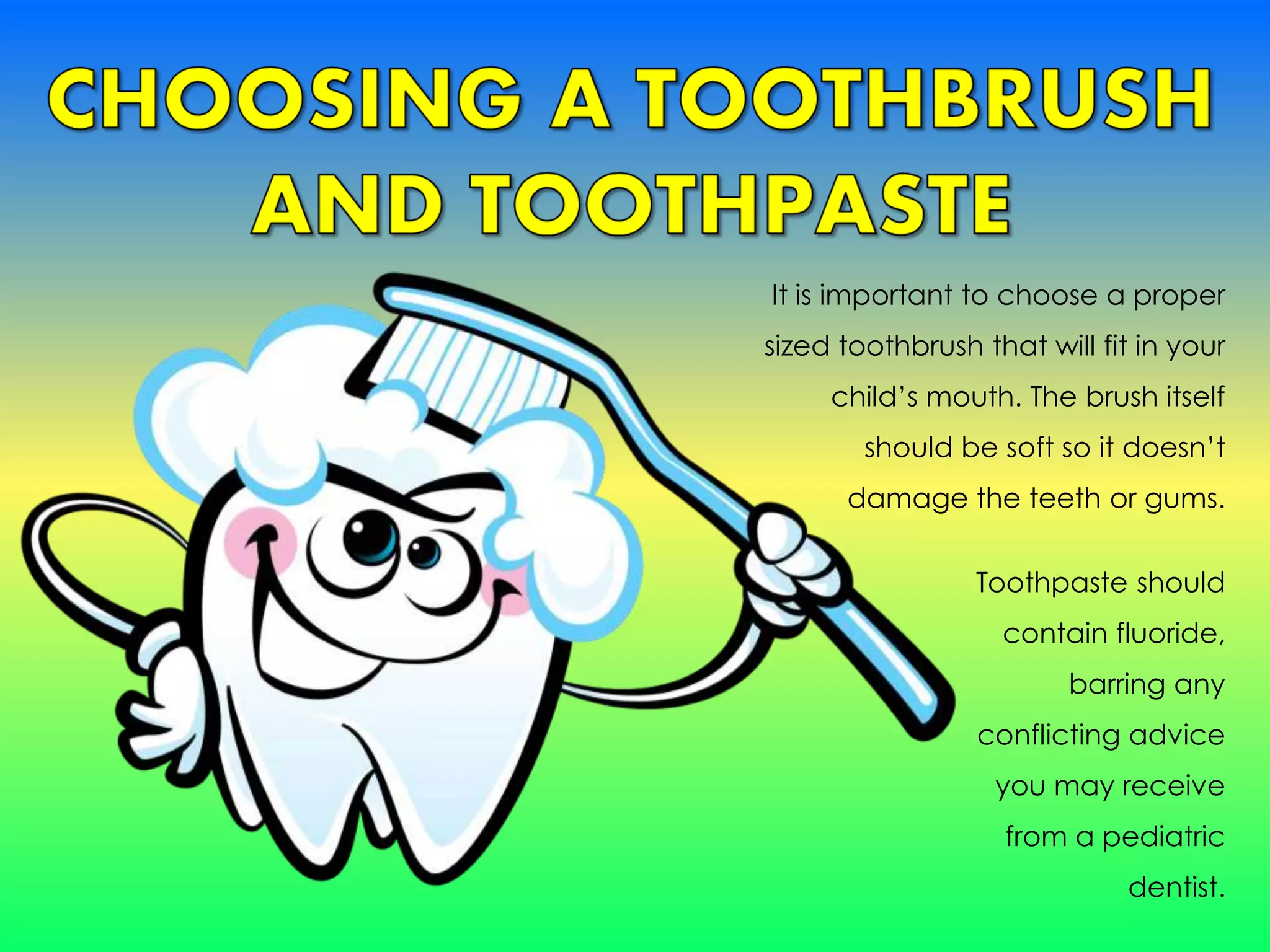 Brushing your child's teeth | PDF
