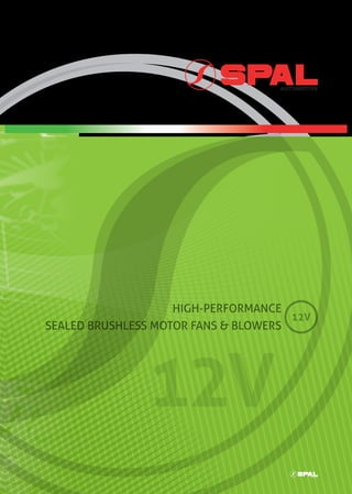 SPAL All New - Brushless Catalogue | PDF