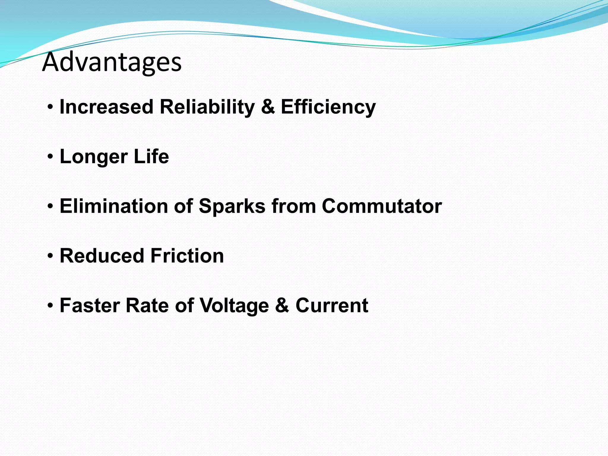 Brushless dc motor, Principles of Mechanical Vs Electronic Commentator ...