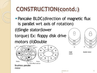 Brushless DC Motor construction and working.pptx
