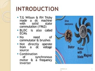 Brushless DC Motor construction and working.pptx