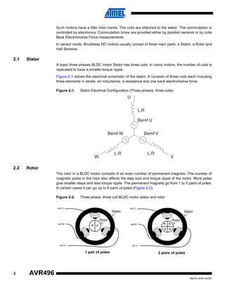 Brushless dc motor control using | PDF