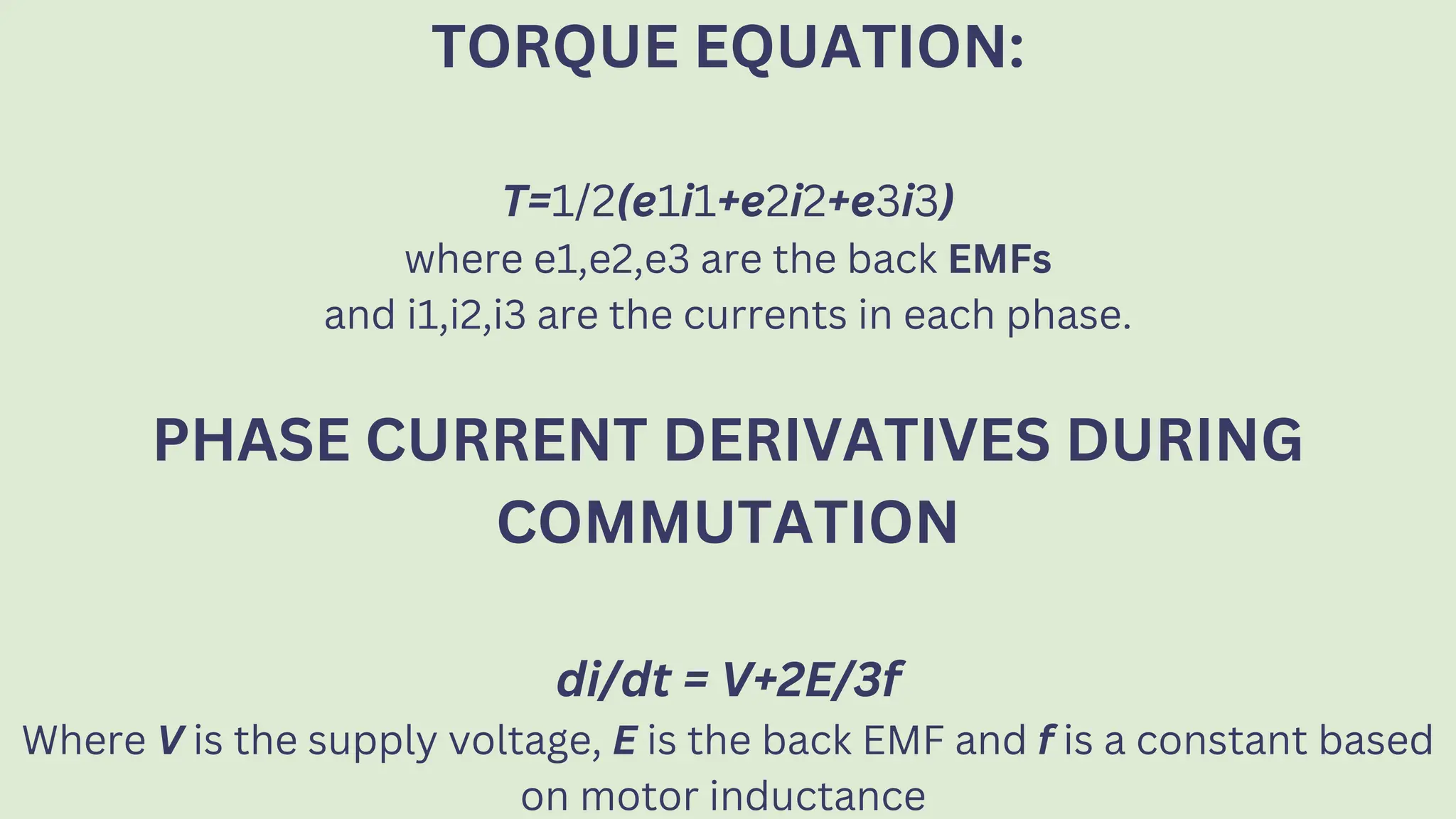Brushless Dc Torque Ripple Powerpoint Pdf