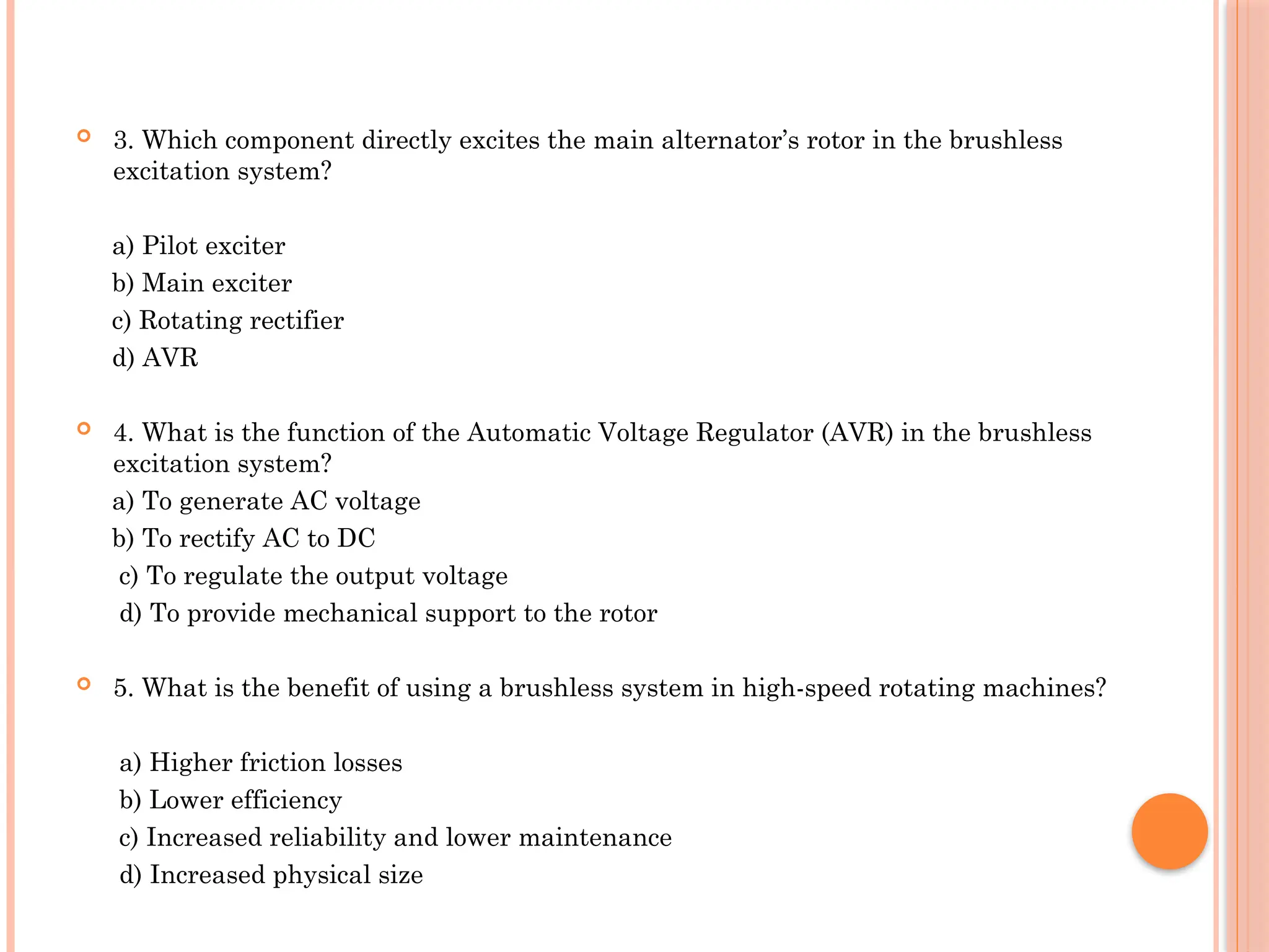 Brushless excitation system of alternator.pptx