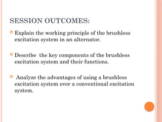 Brushless Excitation System Of Alternator Pptx