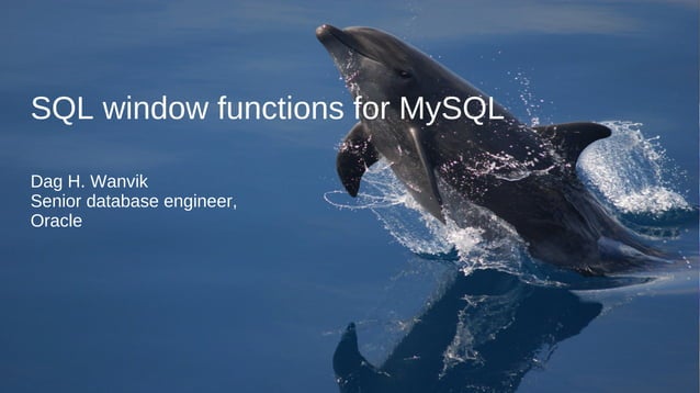 SQL window functions for MySQL | PDF | Databases | Computer Software ...