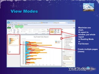 Power View: Analysis and Visualization for Your Application’s Data | PPT