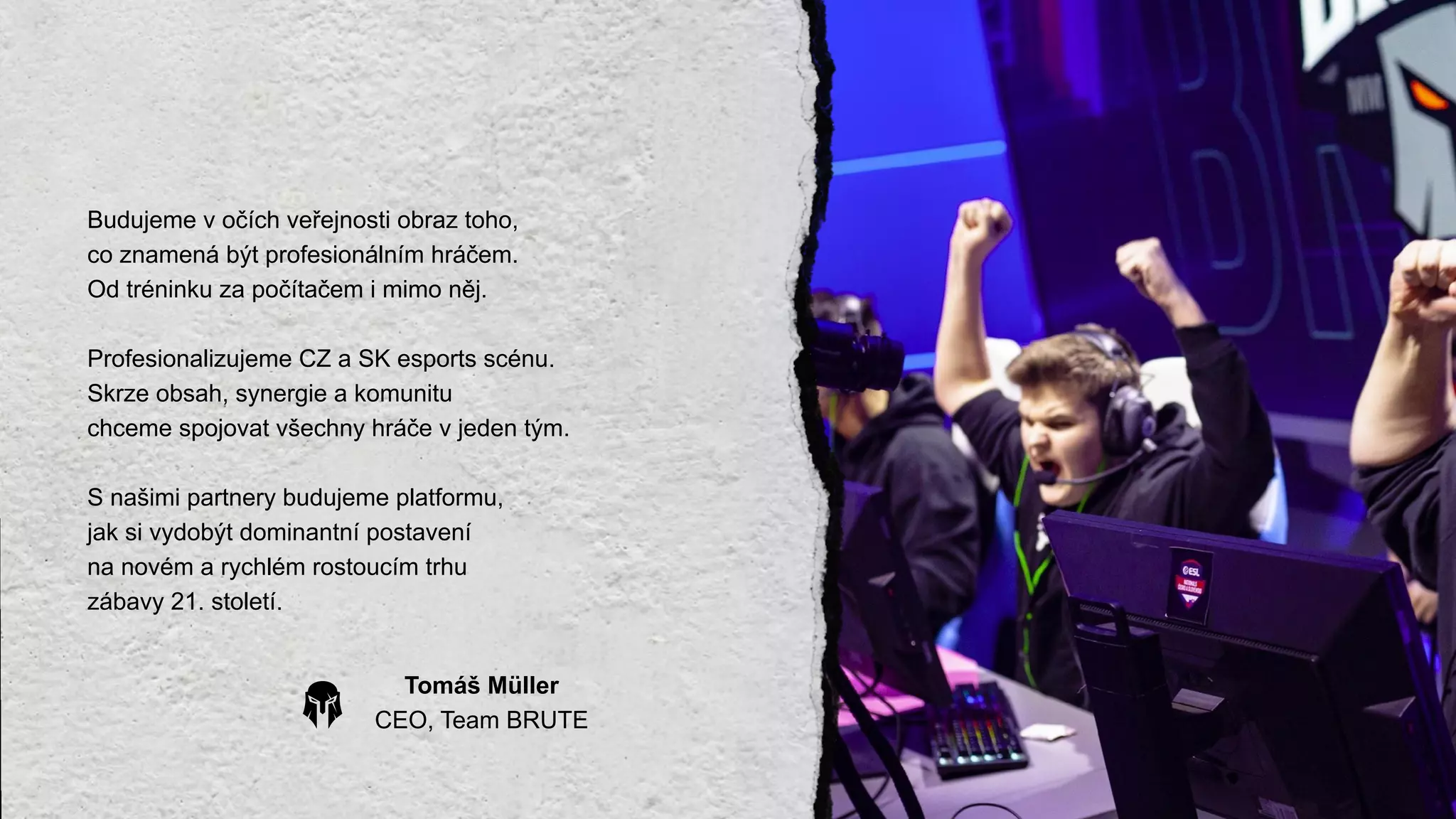 Brute Esports Team Introduction | PPT