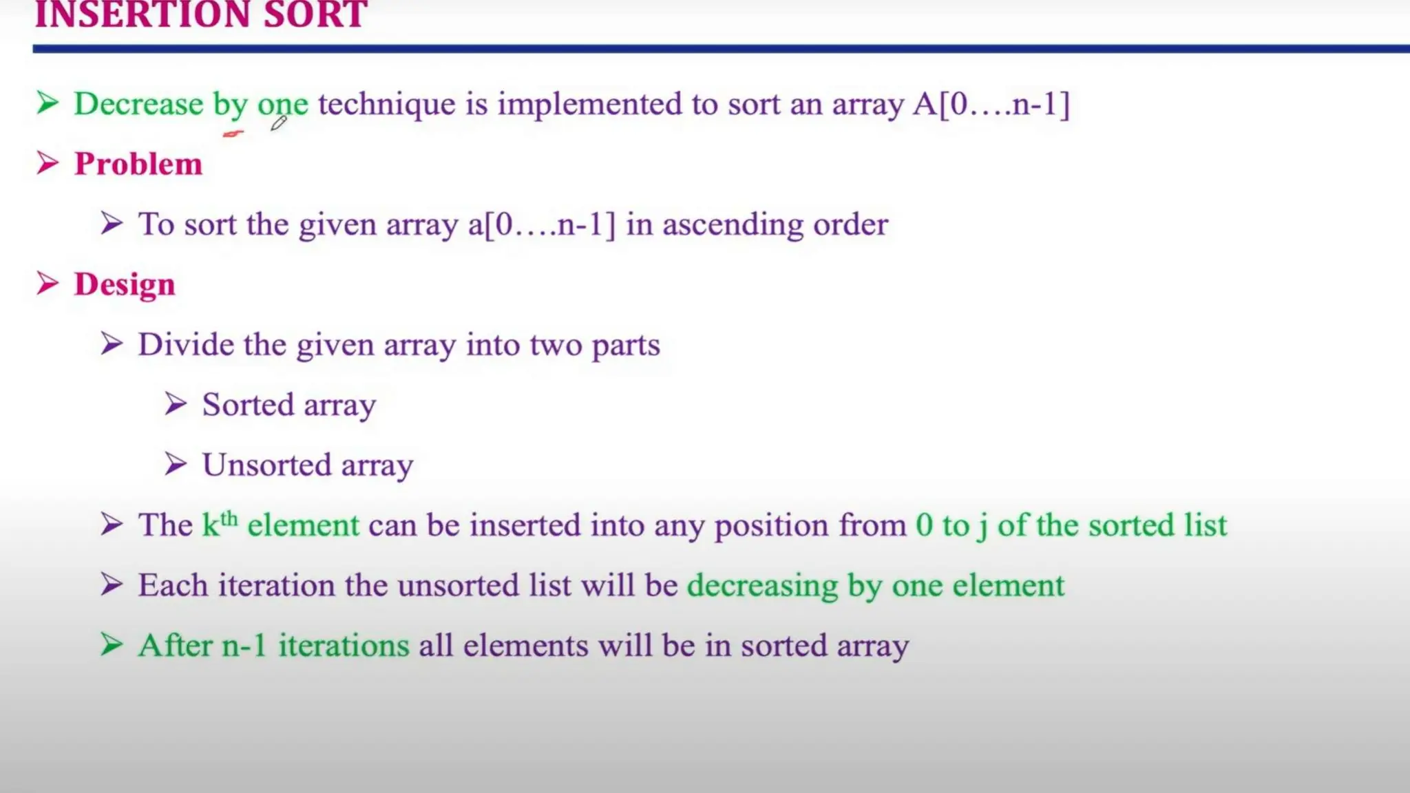 Brute Force Technique Insertion Sort.pptx