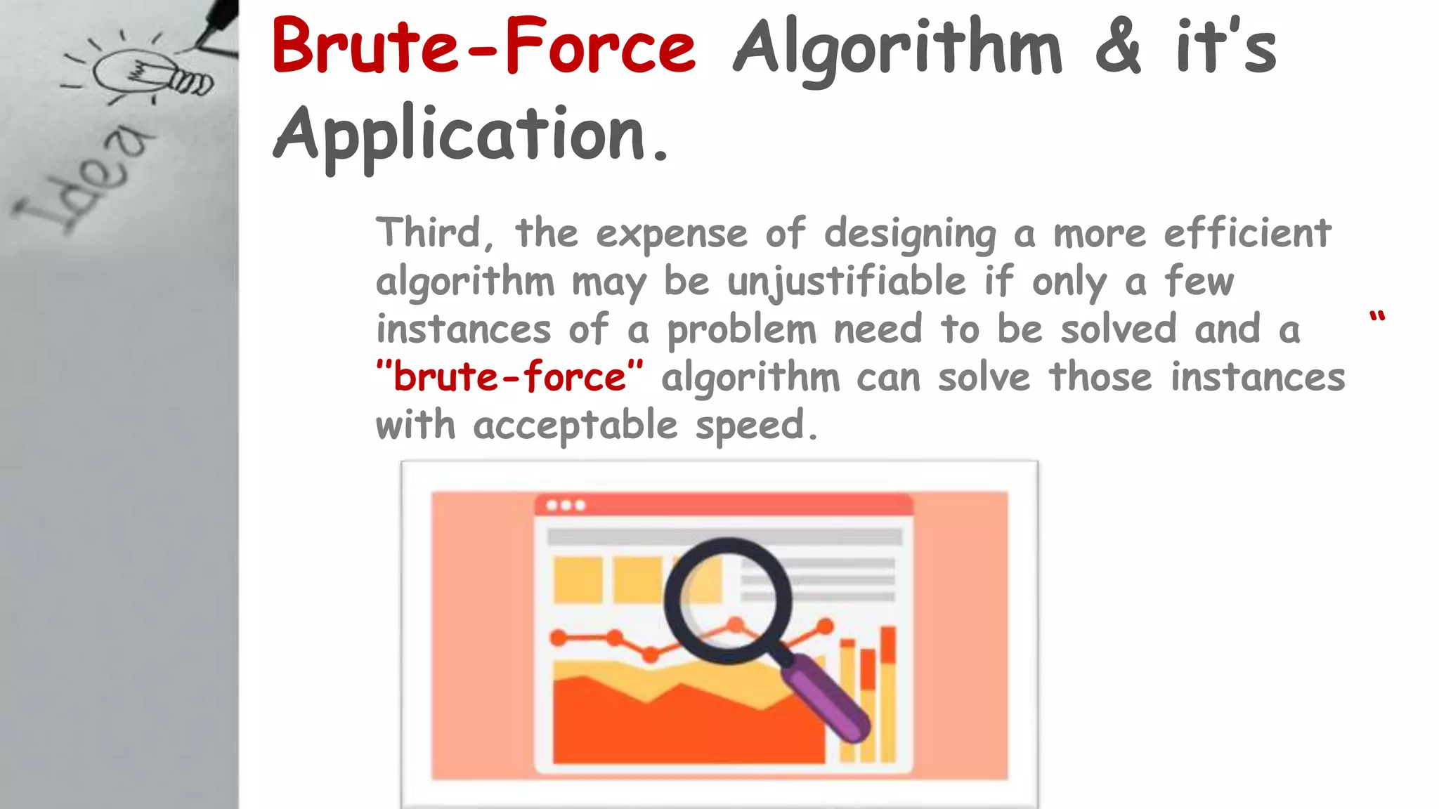 Bruteforce algorithm | PPTX | Programming Languages | Computing