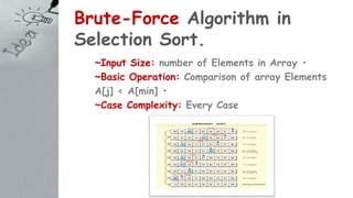 Bruteforce algorithm | PPTX