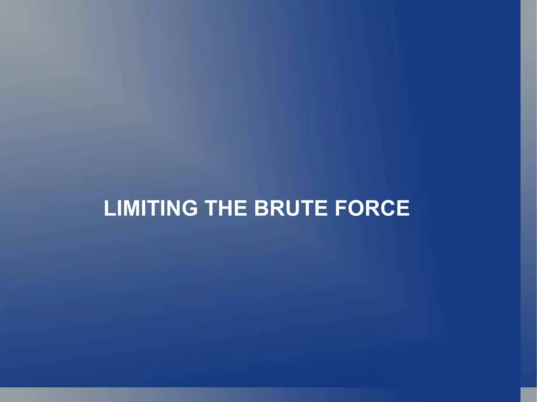 Bruteforce basic presentation_file - linx | PPT | Information and ...