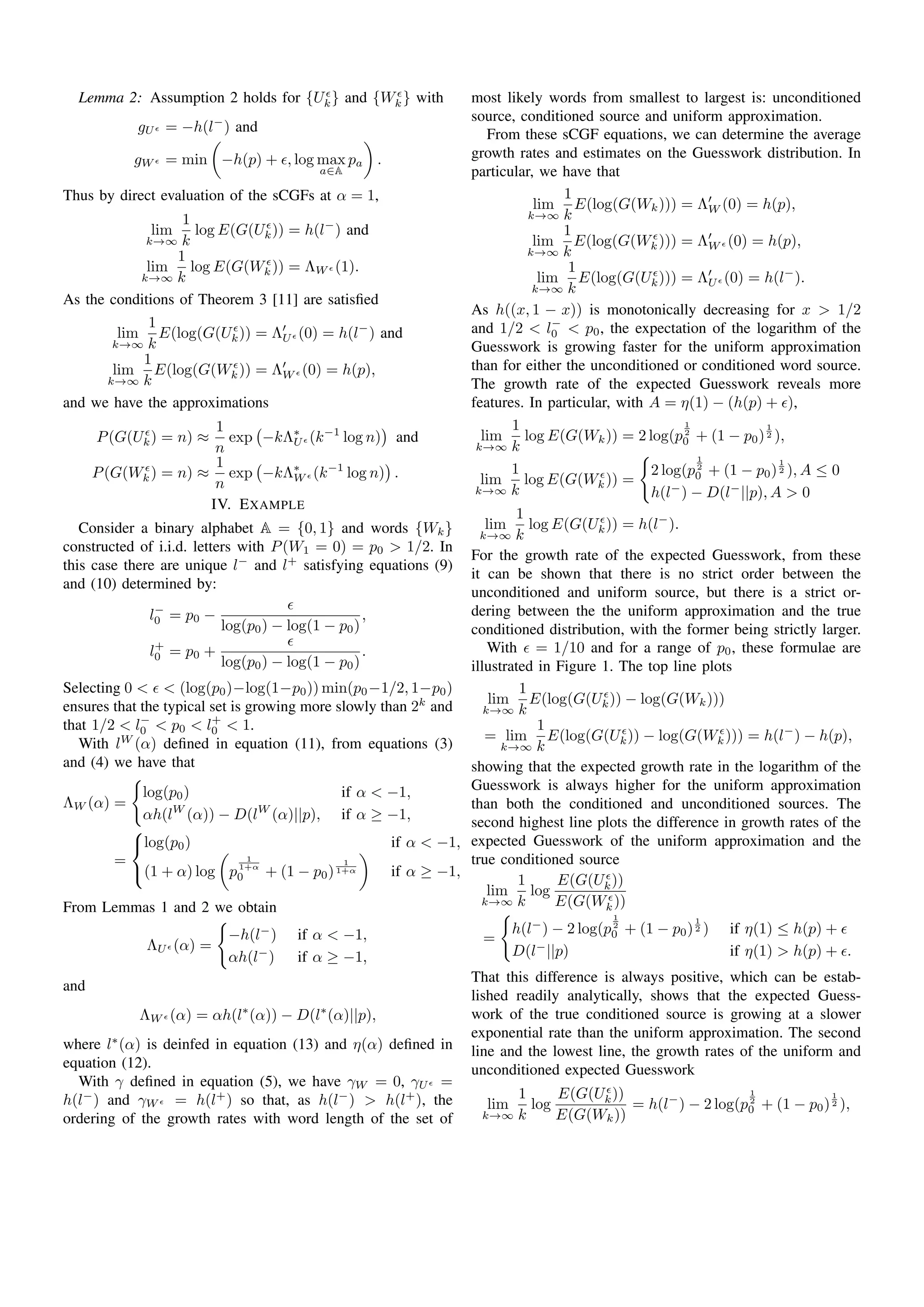 Brute force searching, the typical set and guesswork | PDF | Programming Languages | Computing