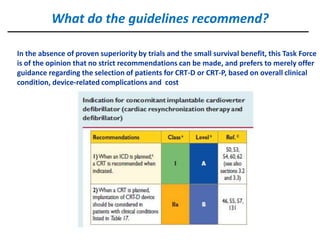 CRTP ou CRTD? Quels arguments pour notre choix? (Pr C. Leclercq) | PPTX