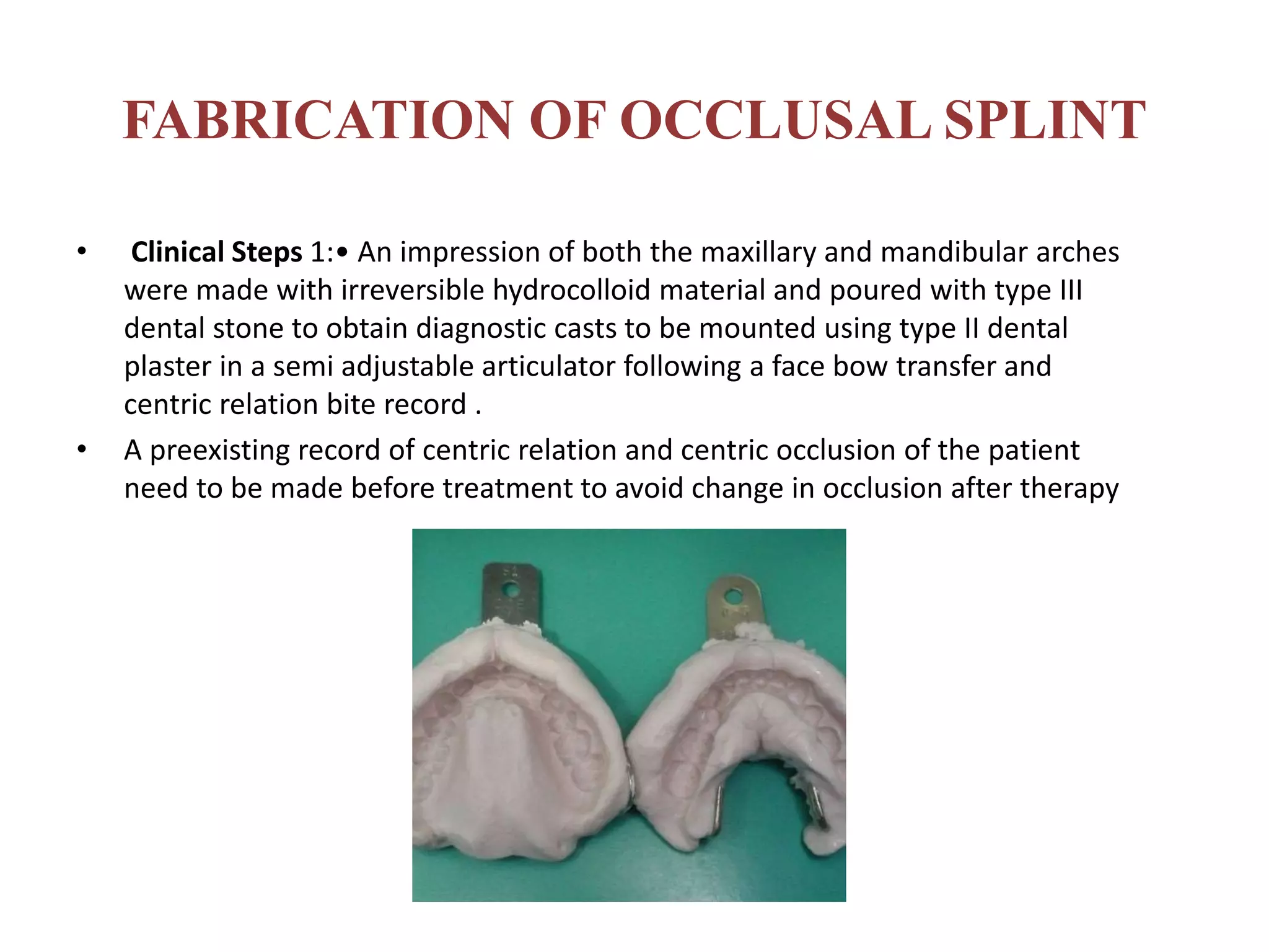 Bruxism and its management | PPTX