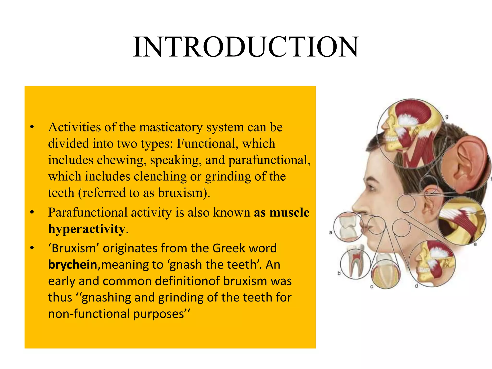 Bruxism and its management | PPTX
