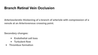 Branched retinal vein occlusion Seminar.pptx