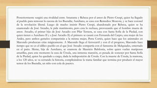 CIEN AÑOS DE SOLEDAD | PPTX