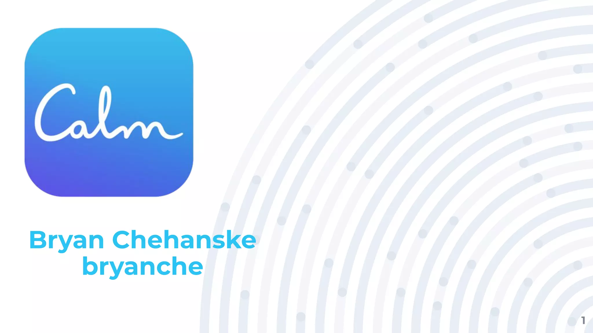 Calm Company Analysis | PPT