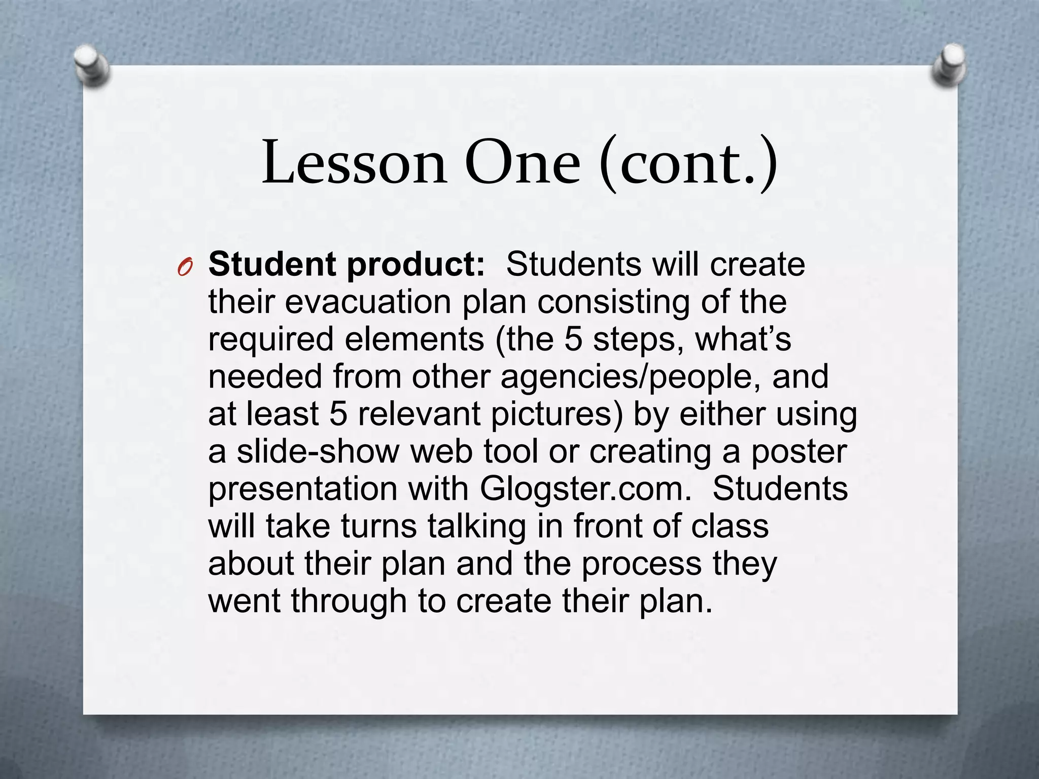web enhanced learning mini-lesson plans project | PPT