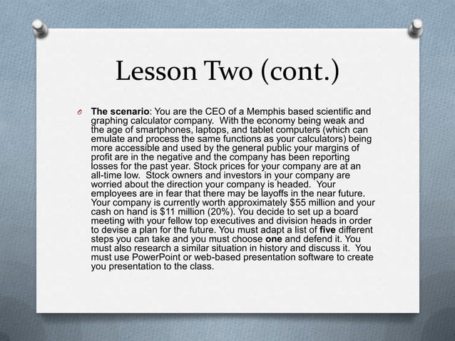 web enhanced learning mini-lesson plans project | PPT | Free Download