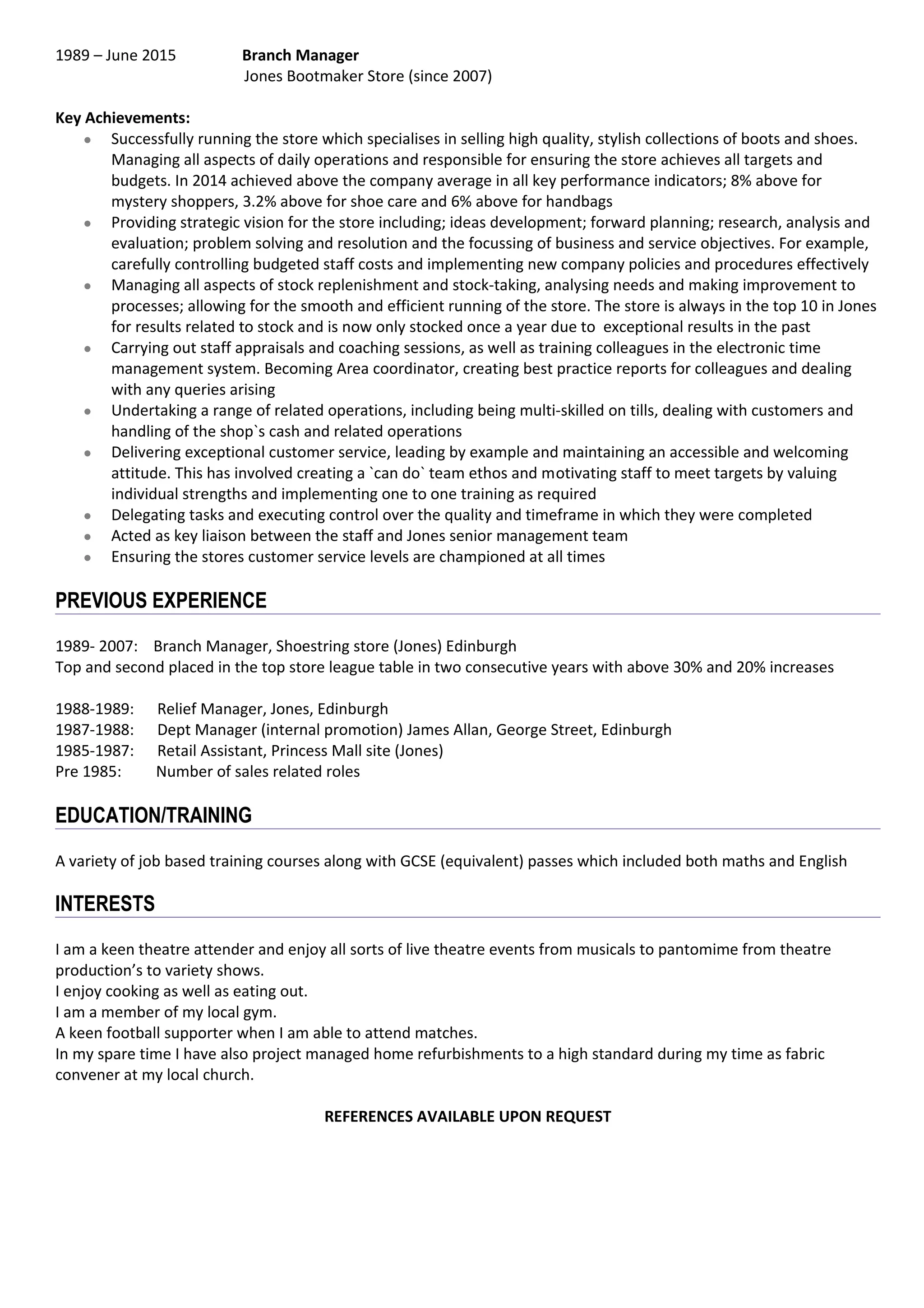 Bryan dow updated cv | DOC