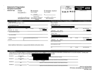 Bryan Parker FPPC Form 410 | PPT