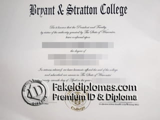 Bryant and Stratton College degree | PDF